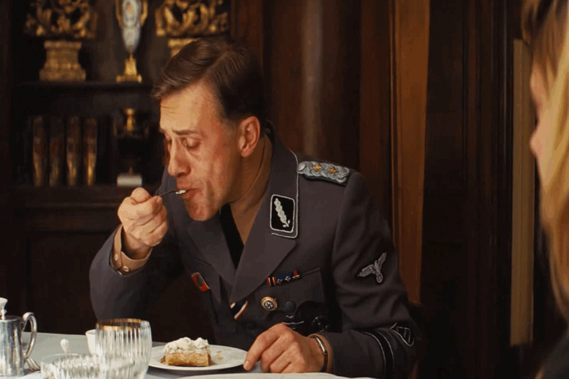 Inglourious Basterds’ Strudel Scene Is Much Darker That Quentin ...