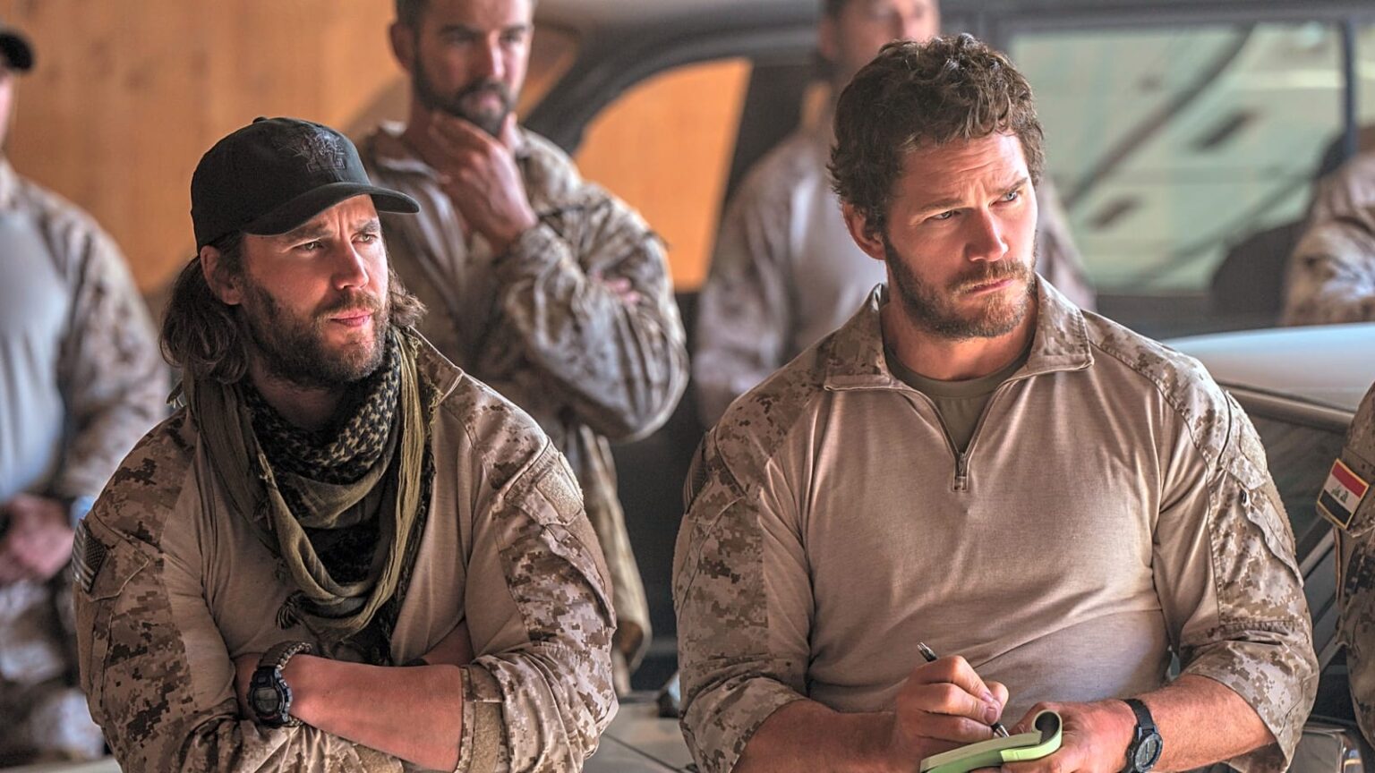 Is Chris Pratt in Terminal List: Dark Wolf on Prime Video?