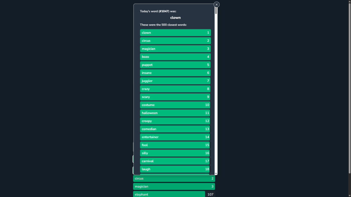 Daily Conexo, Contexto, and Letroso Solutions For Today (July 31, 2025)