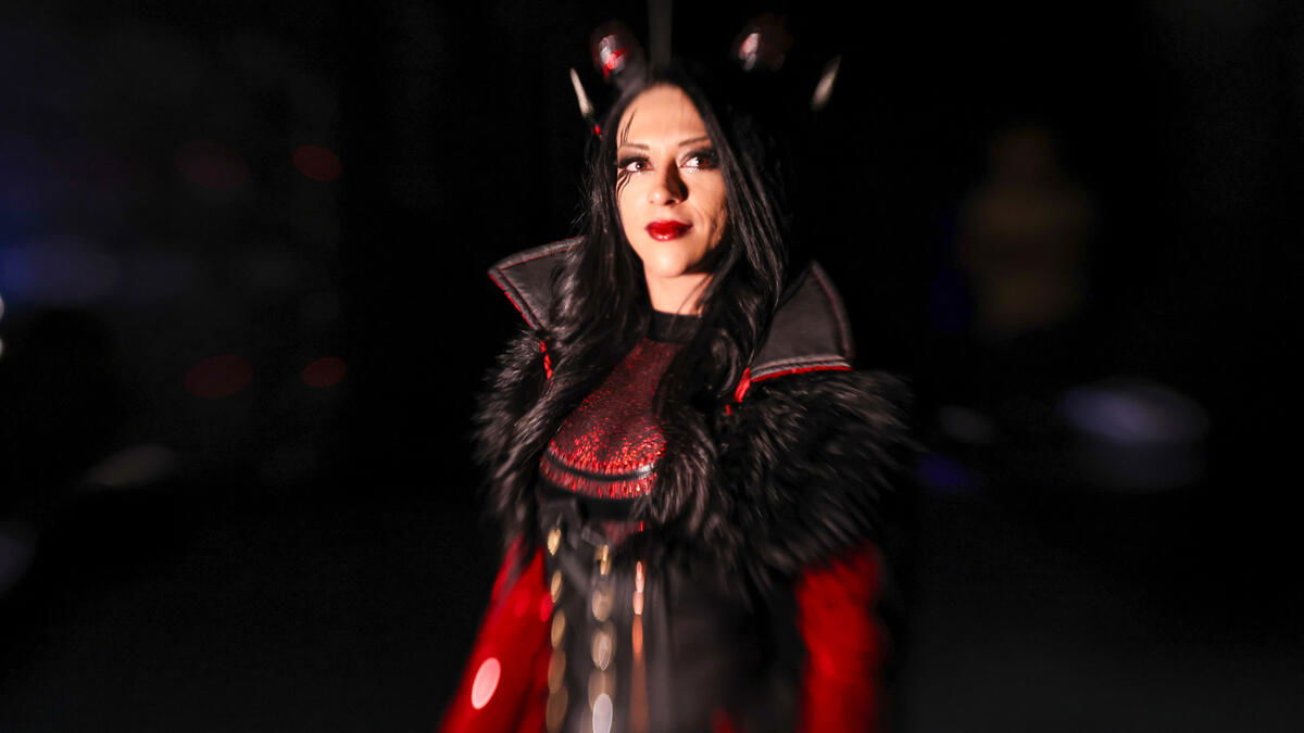 WWE Superstar Stephanie Vaquer’s Face Paint Honors a Japanese Tradition