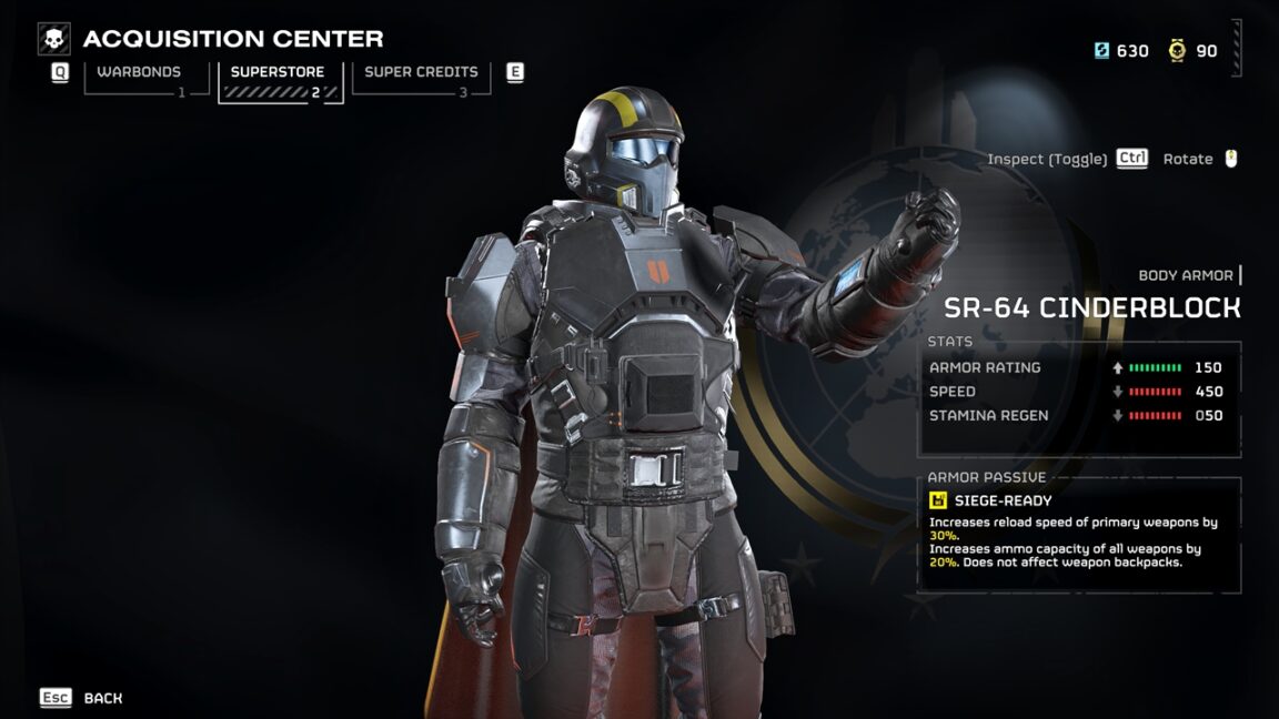 Helldivers 2 Superstore Update for August 22, 2025