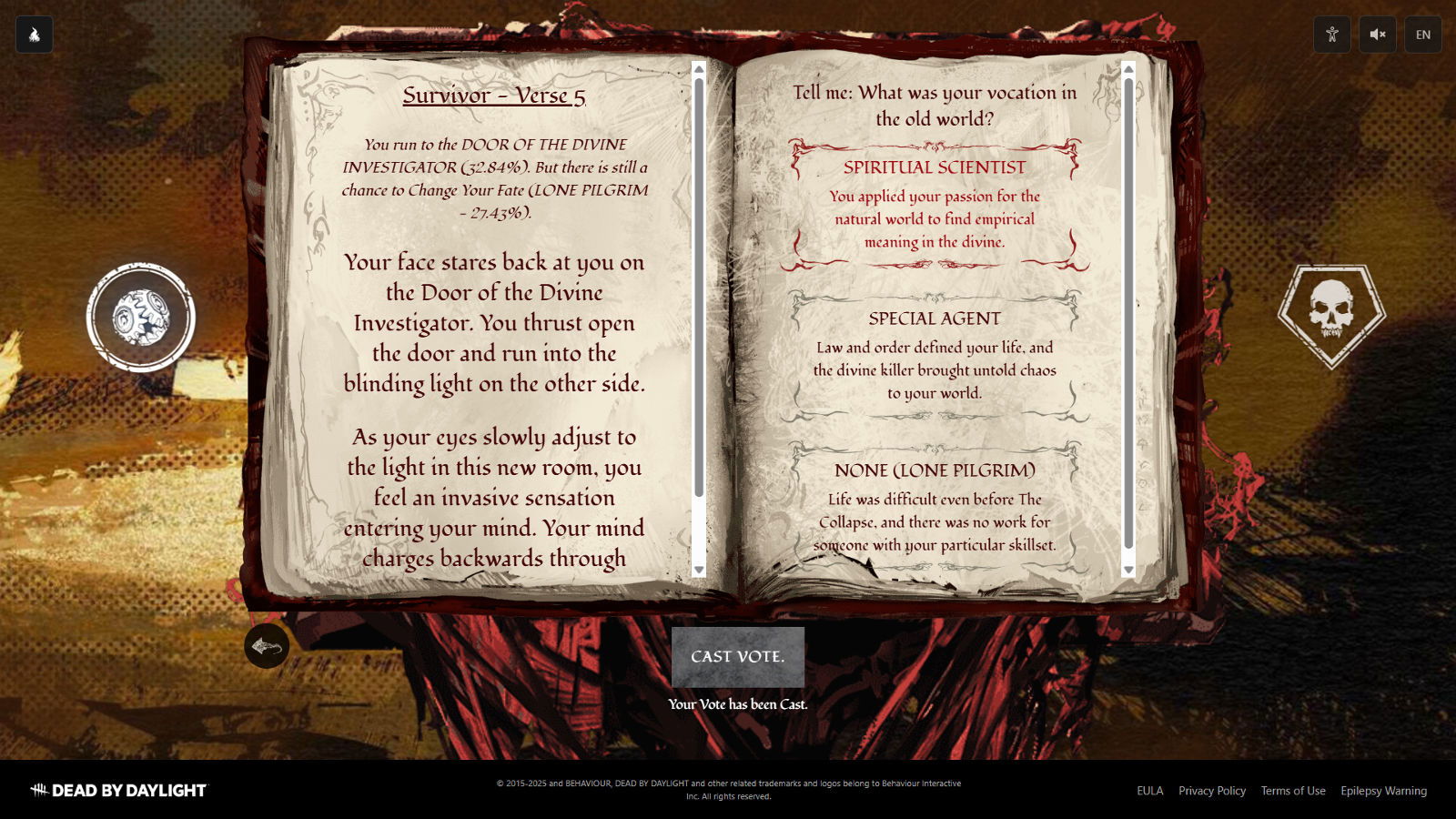 What Is the Grimoire in Dead by Daylight and How to Vote for the Fifth Verse