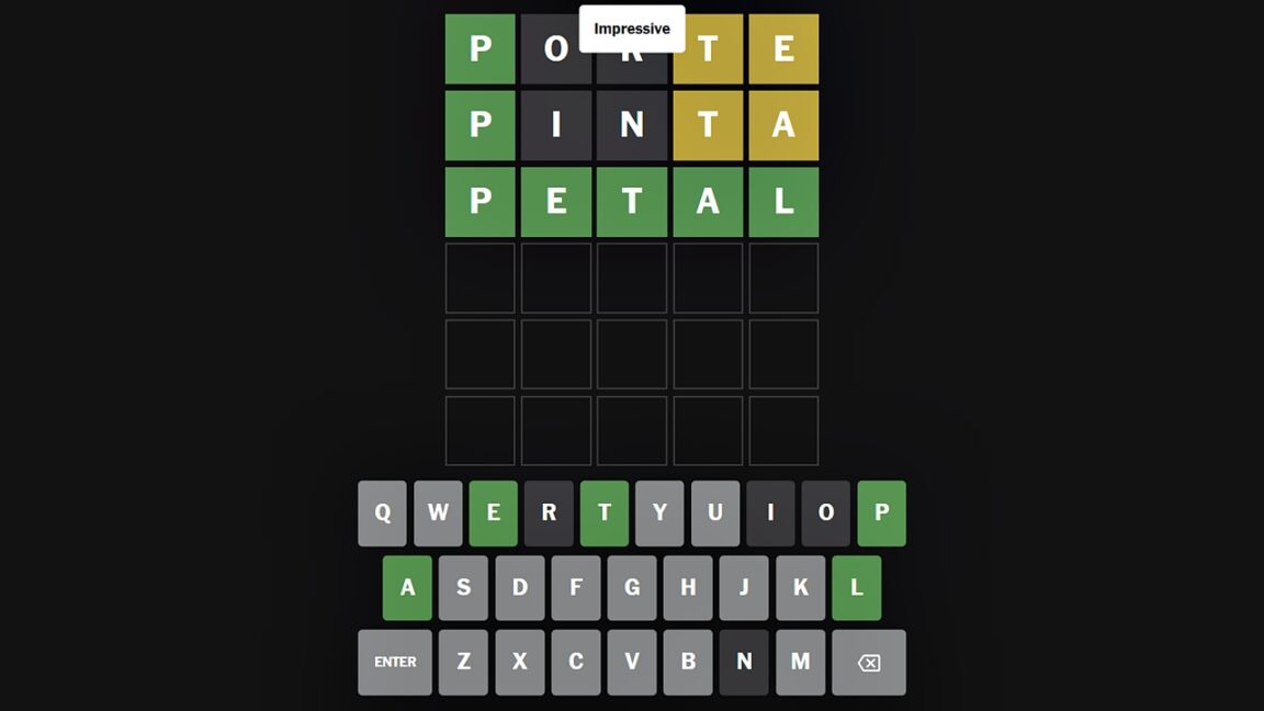 NYT Wordle #1534 Hints and Solution for Today (August 31, 2025)