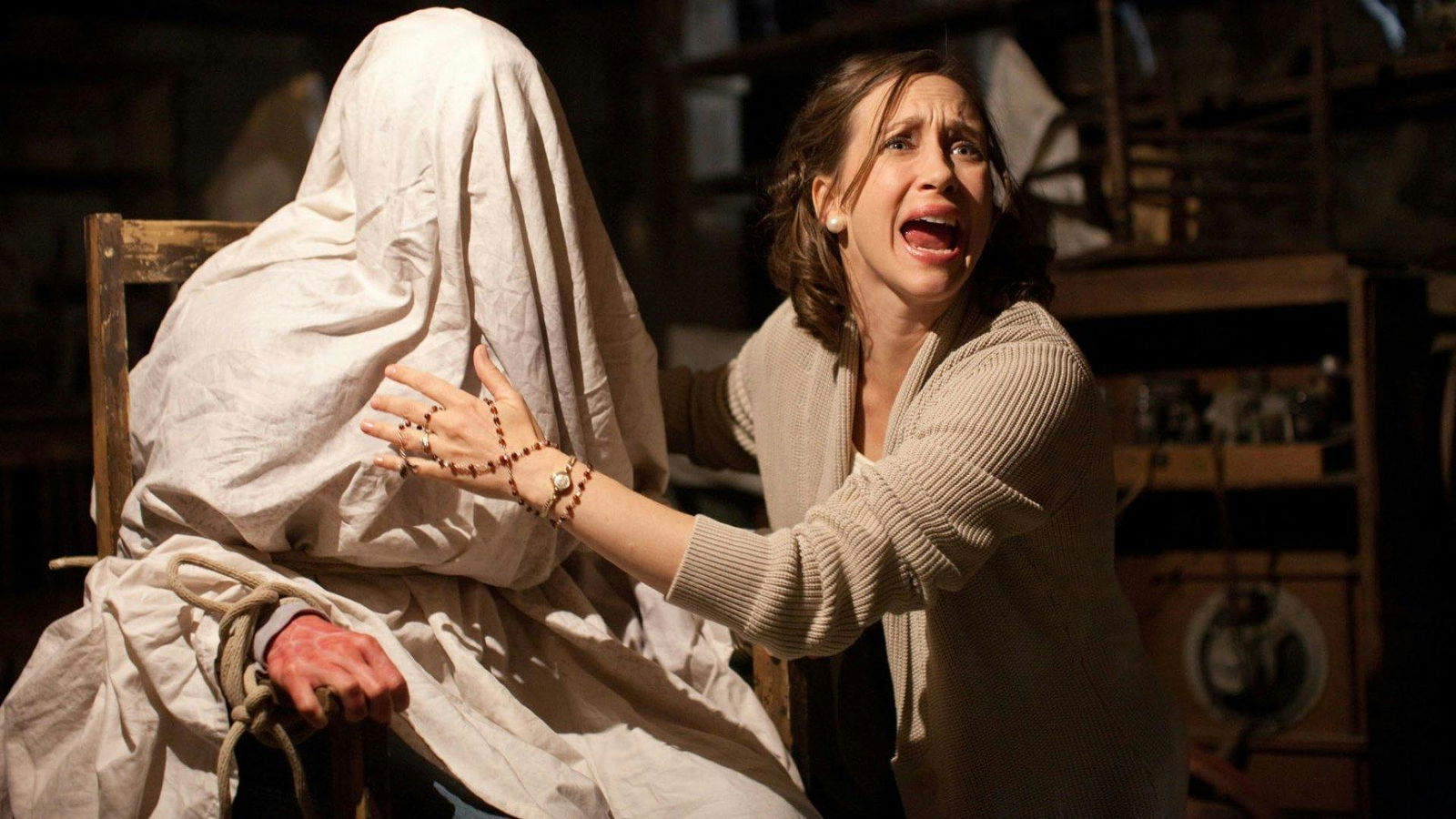 The Conjuring Ending Explained: Why Did Carolyn Take Christine and ...