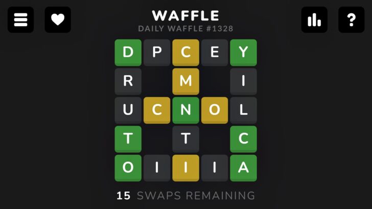 Daily Waffle #1328 Hints and Answers for Today (September 10, 2025)