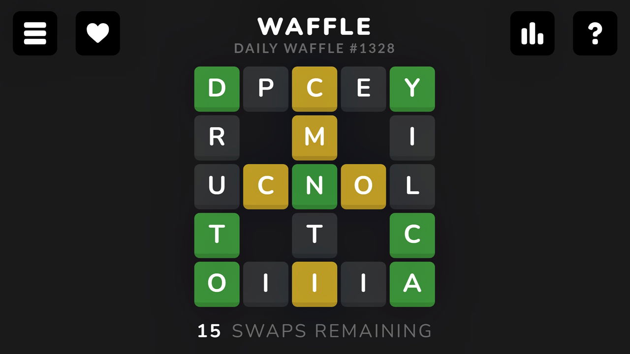 Daily Waffle #1328 Hints and Answers for Today (September 10, 2025)