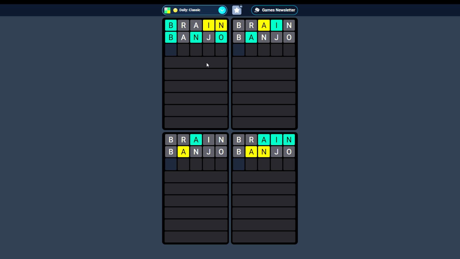 Quordle Hints and Answers for September 14, 2025