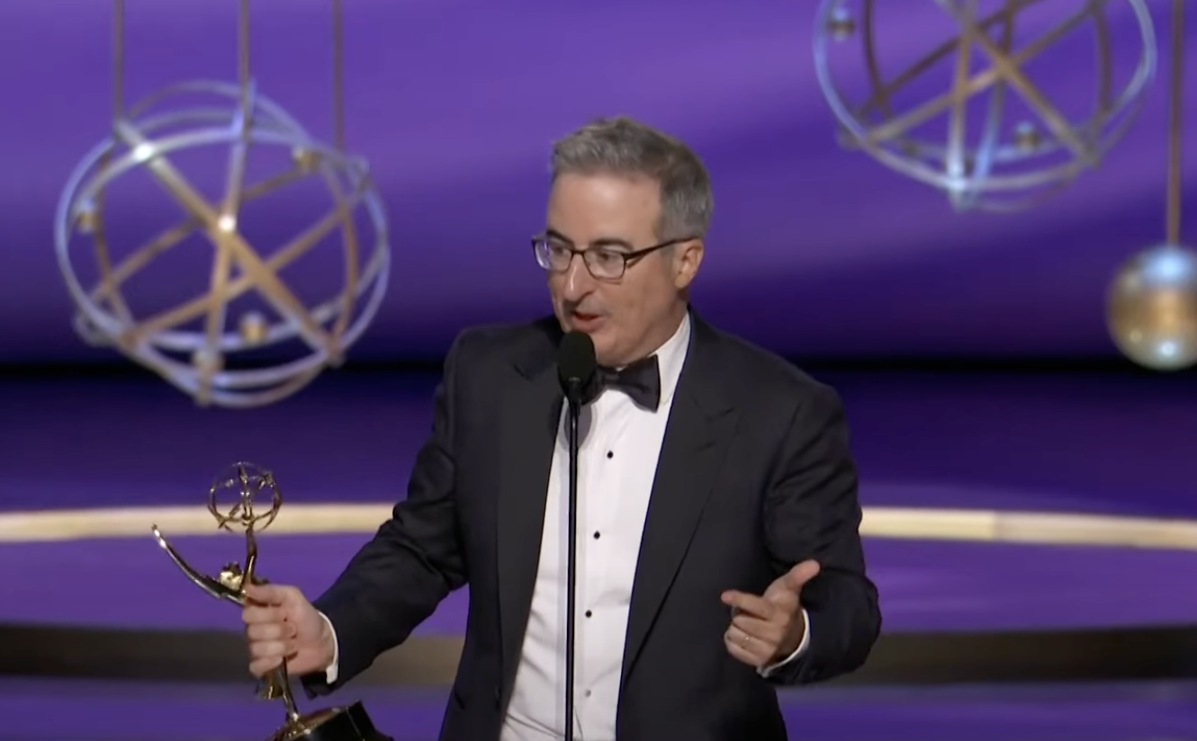 Emmys 2025: What Did John Oliver Say in Censored Acceptance Speech?