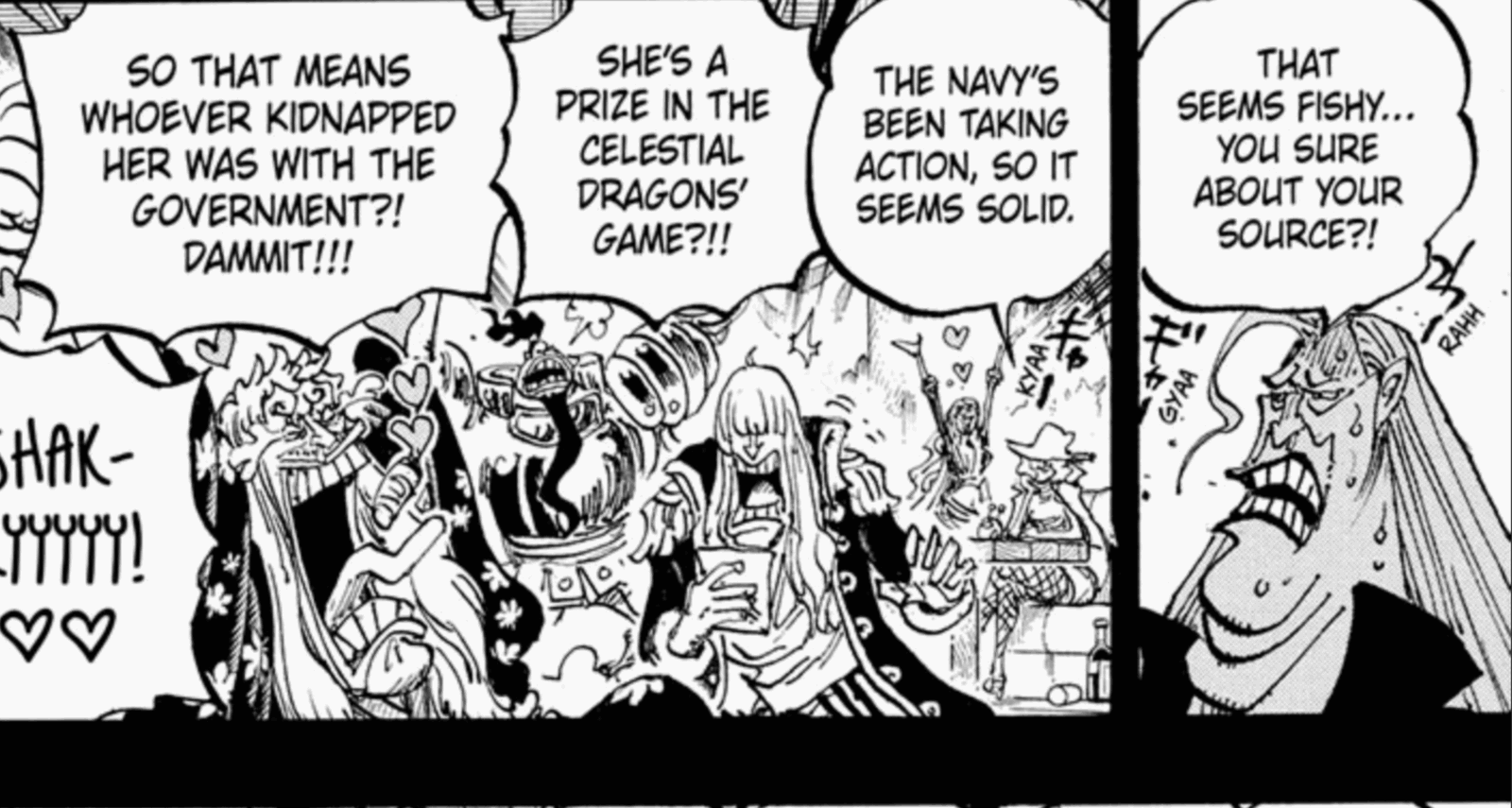 Every Member of the Rocks Pirates in One Piece, Ranked Weakest to Strongest