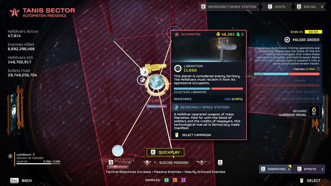 Helldivers 2 Major Order Update: How Close Are We to Mintoria?
