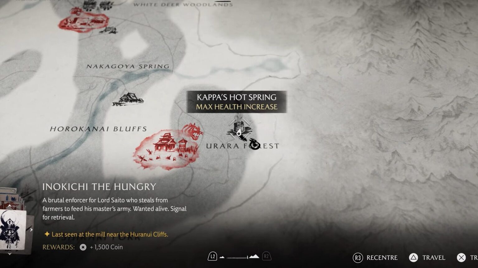 Ghost of Yotei: All Hot Spring Locations (& How to Unlock Fundoshi Armor)