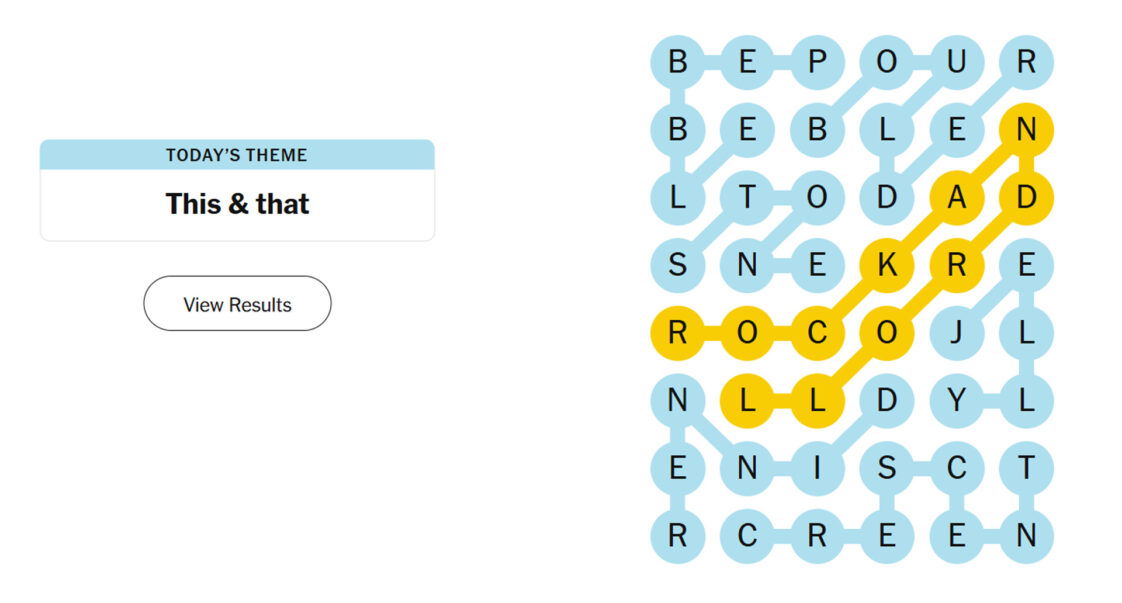 NYT Strands Hints and Answers for Today (October 14, 2025)