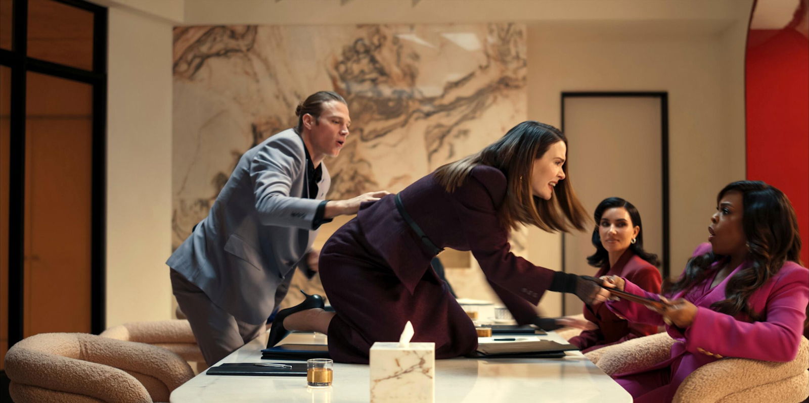 All’s Fair Season 1 Episode 8: What Happened Between Carr, Chase & Allura?