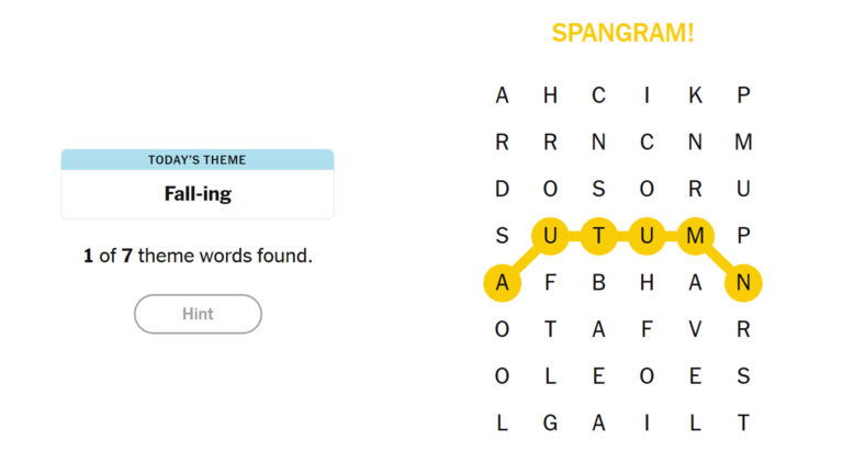 NYT Strands Hints and Answers for Today (October 26, 2025)