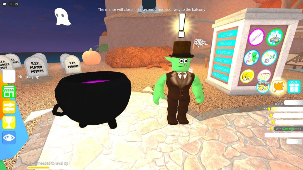 Roblox Epic Minigames Halloween Spotlight: How to Get the Rune and Key