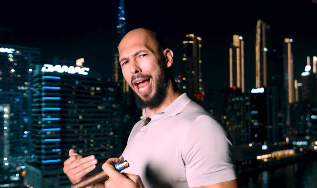 Video of Andrew Tate Quitting After a Broken Jaw Resurfaces After He Takes Over KSI's Misfits Boxing