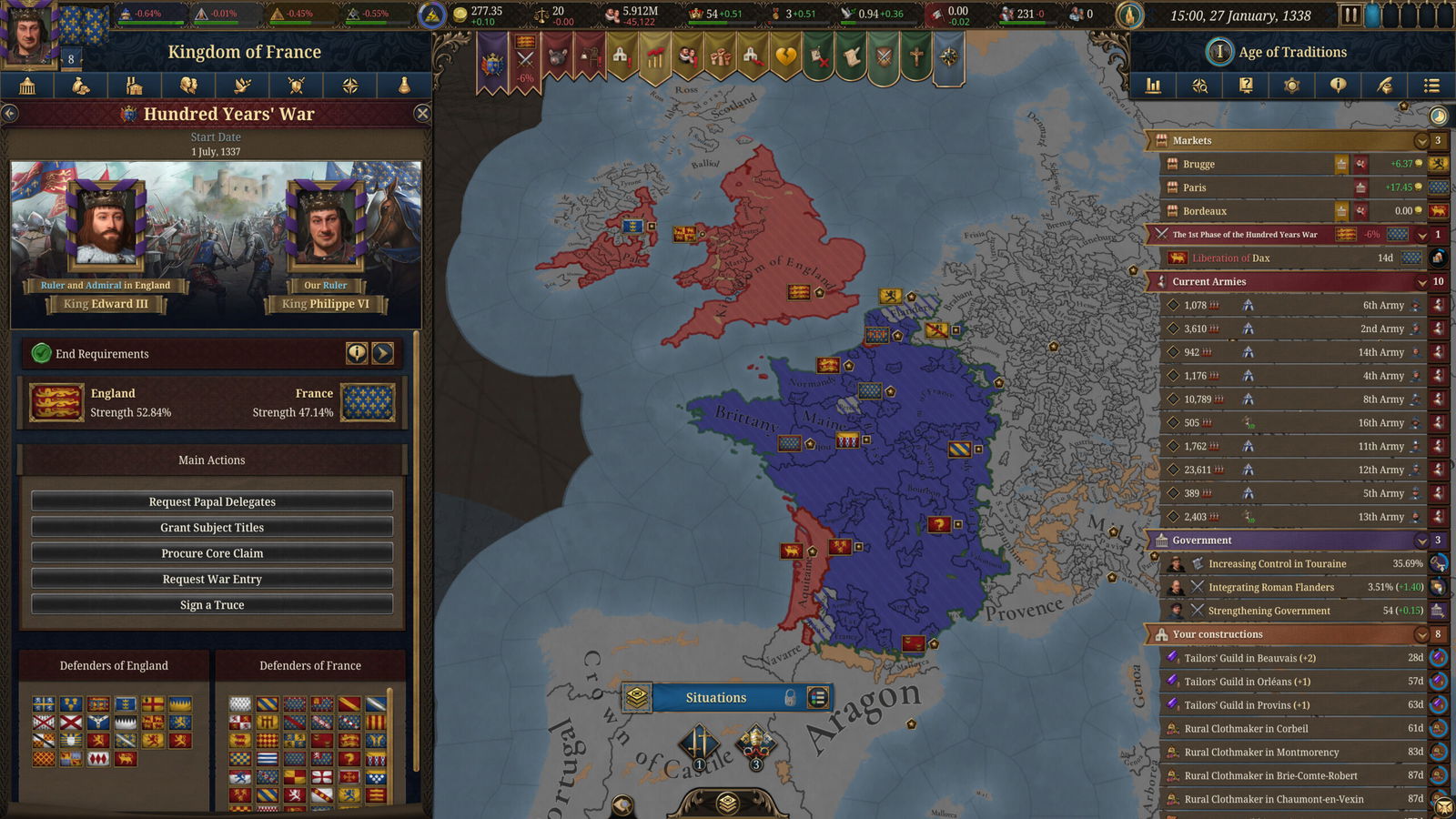 Europa Universalis 5: Best Tips to Increase Population