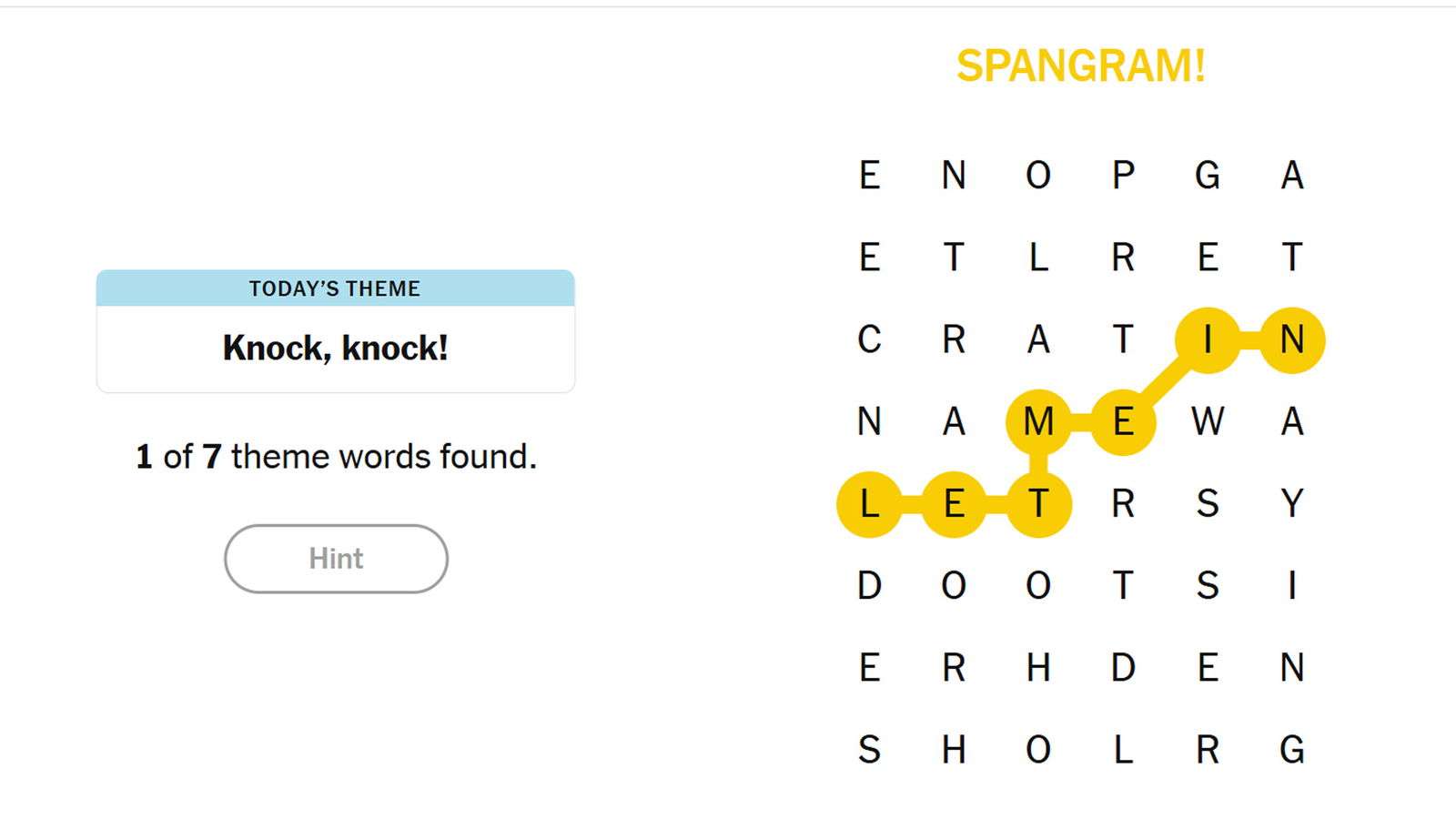 NYT Strands Hints and Answers For Today (November 8, 2025)