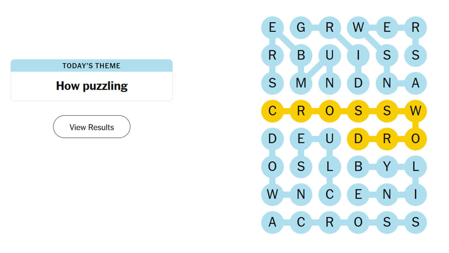 NYT Strands Hints and Answers for Today (November 12, 2025)