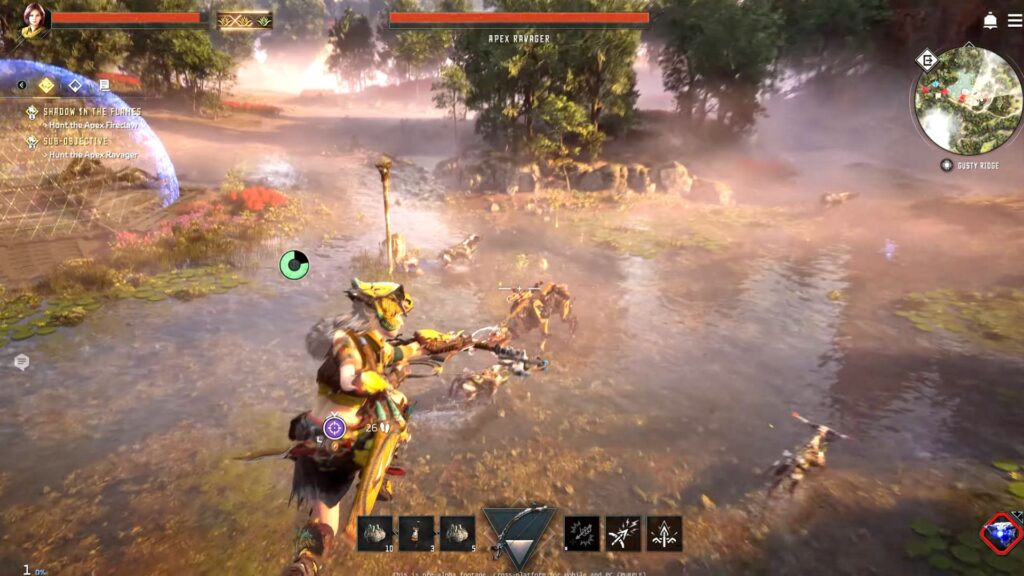 Is Aloy in NCSoft's Horizon MMO?