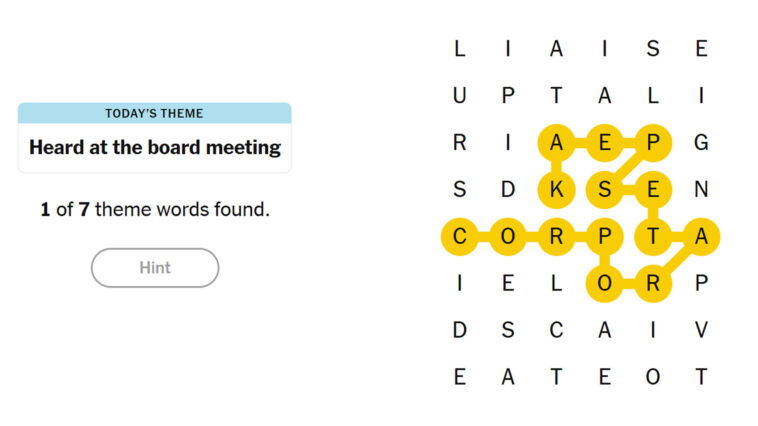 NYT Strands Hints and Answers For Today (November 21, 2025)