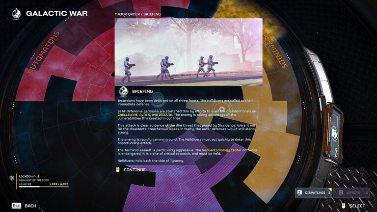 Helldivers 2 New Major Order: What Does the Xenoentomology Center on Turing Do?