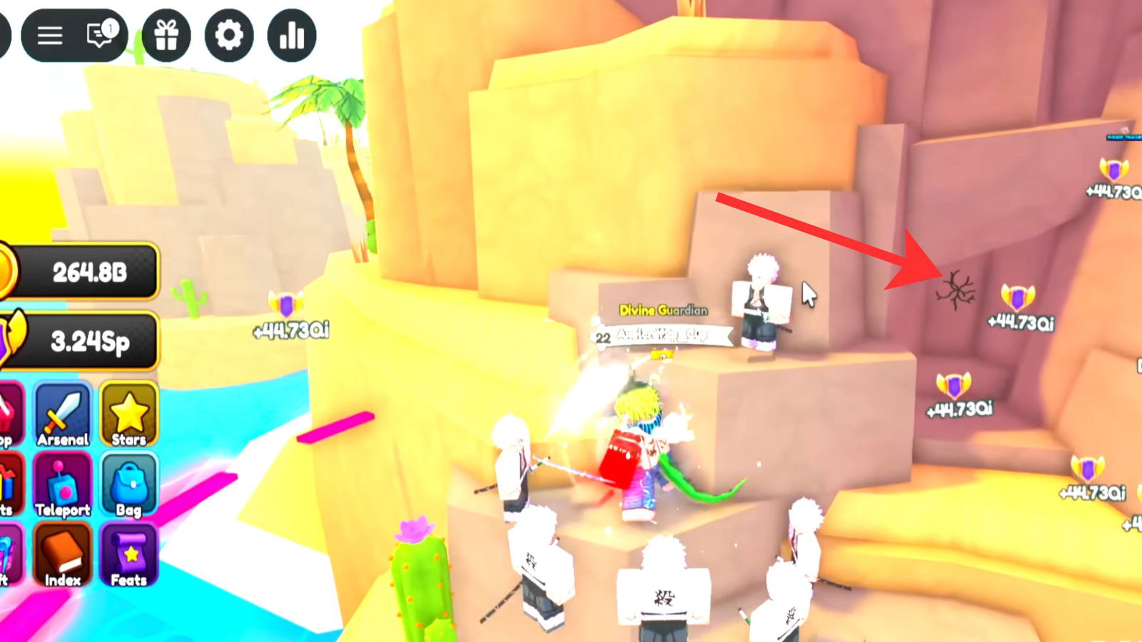 All Secret Boss Locations in Anime Weapons