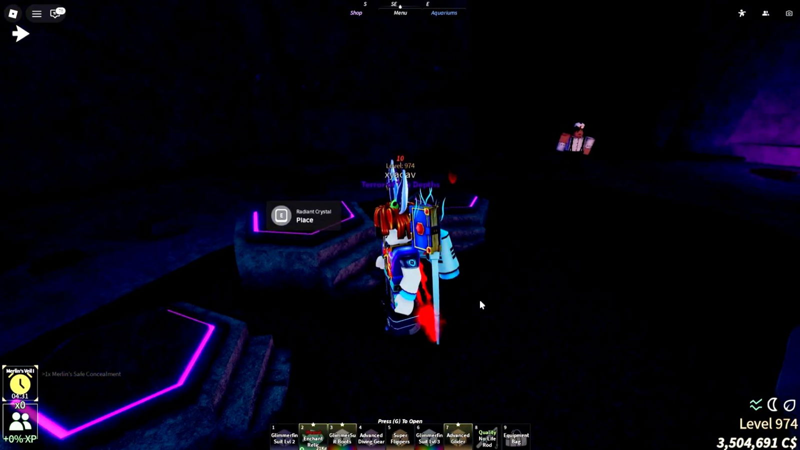 How To Get a Radiant Crystal in Fisch?