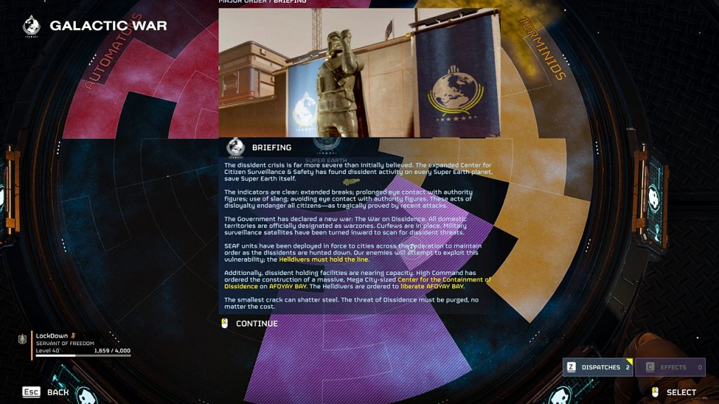 Helldivers 2 Declares War on Dissidents With New Major Order: Is This the Fourth Faction We Were ...