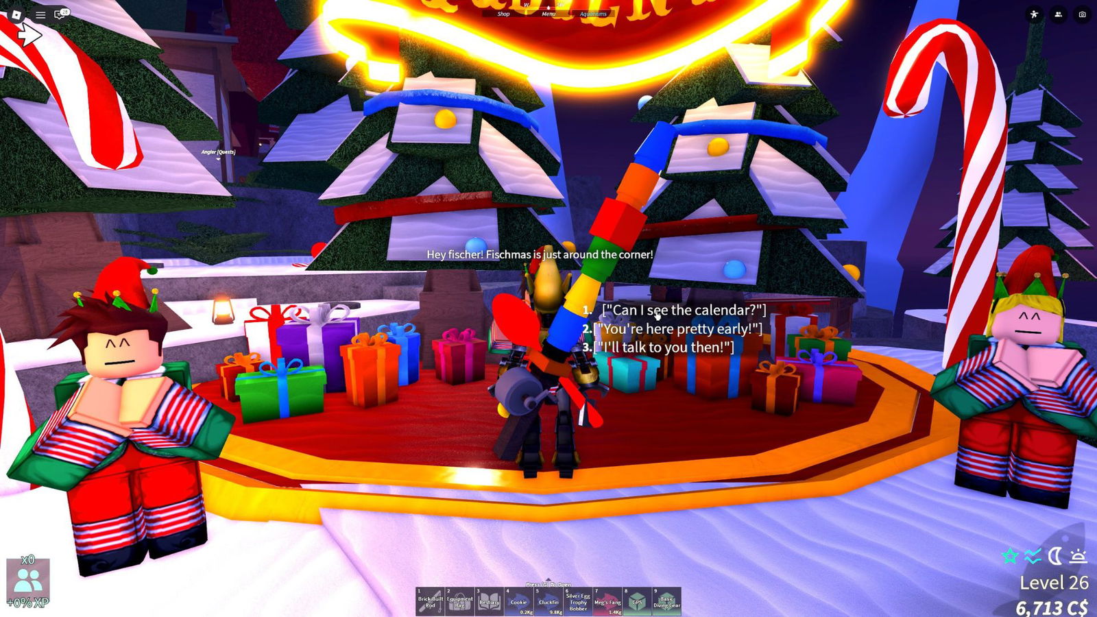 Fisch Advent Calendar 2025: All Rewards and How to Claim Them