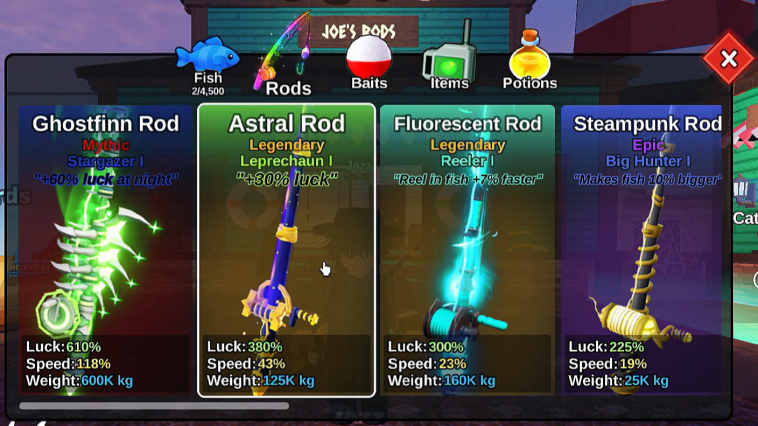 Roblox Fish It! Rod Tier List (December 2025)