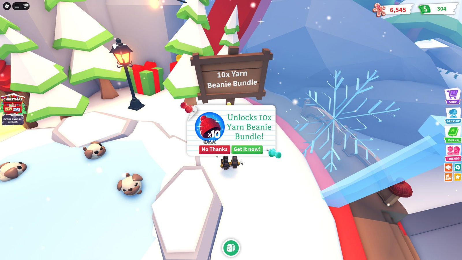 How to Tame the Snowball Pug in Adopt Me
