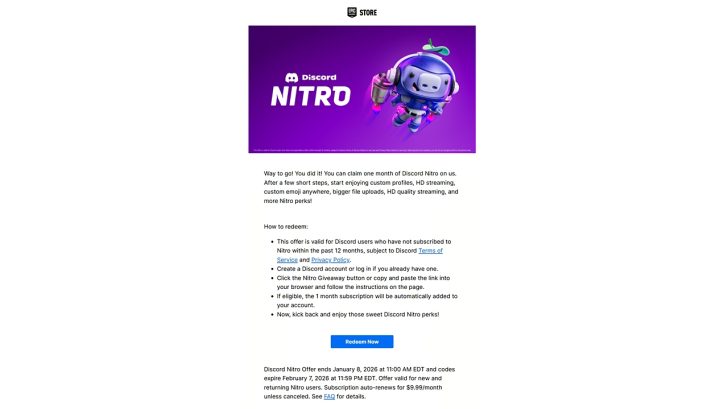 How to Get Free Discord Nitro From Epic Games Store (Claim Before Time ...