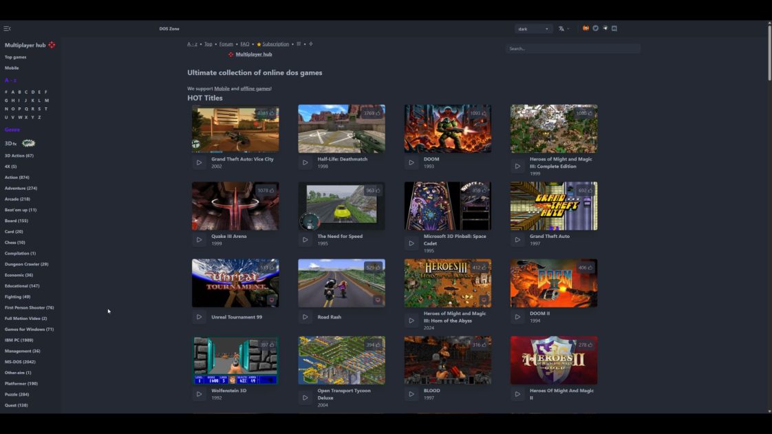 How to Play Retro Games Like DOOM and Road Rash on PC (No Installation ...