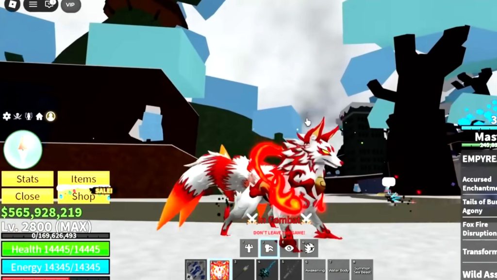 How to Get the Empyrean Kitsune in Blox Fruits