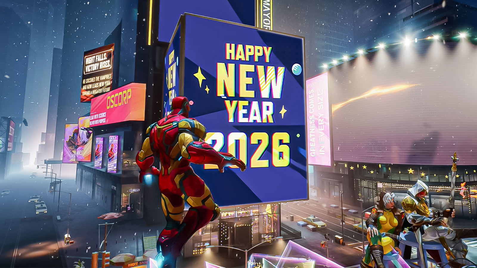 How to Attend the Times Square New Year’s Ball Drop Ceremony in Marvel ...