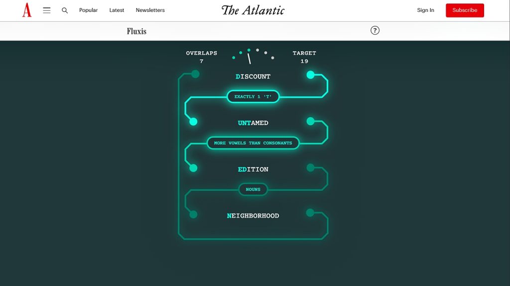 The Atlantic Games Answers for Today (December 29, 2025)