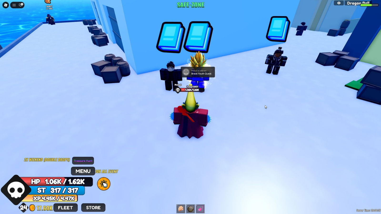 How to Get the Brave Youth Fighting Style in One Fruit Simulator