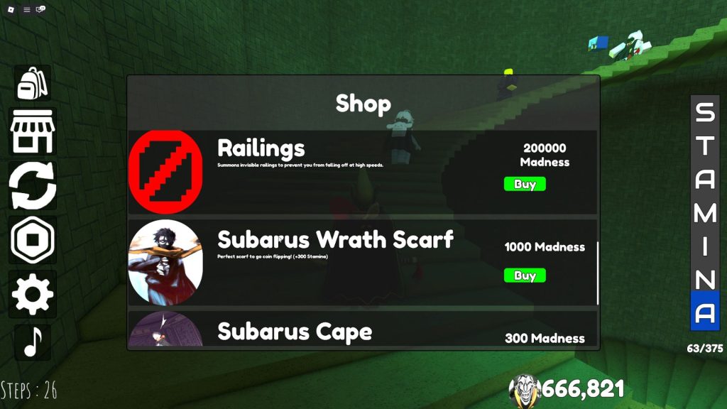 Latest Subaru Stairs Experience Codes (January 2026)