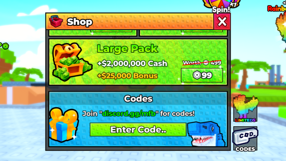Roblox My Fishing Brainrots Codes (January 2026): Free Spins & Luck