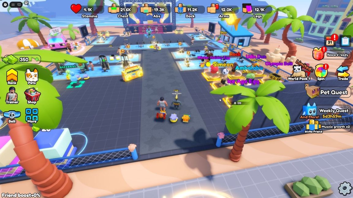 Gym Star Simulator Codes (May 2026): Get Free Spins and More