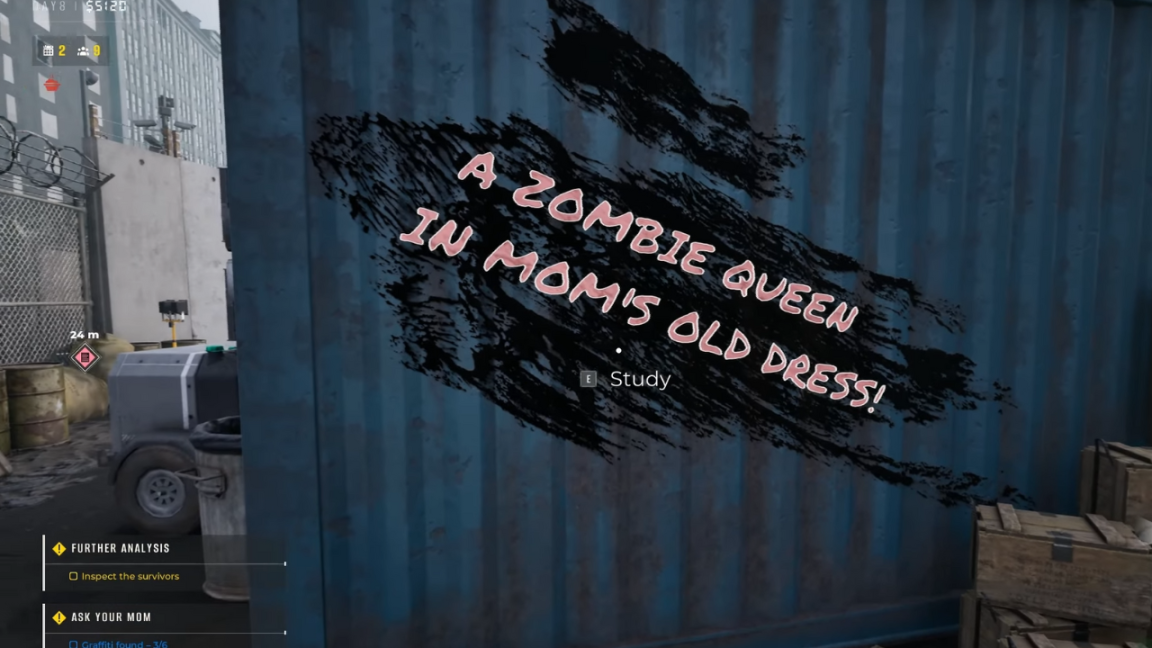All Graffiti Locations in Quarantine Zone: The Last Check (Ask Your Mom ...