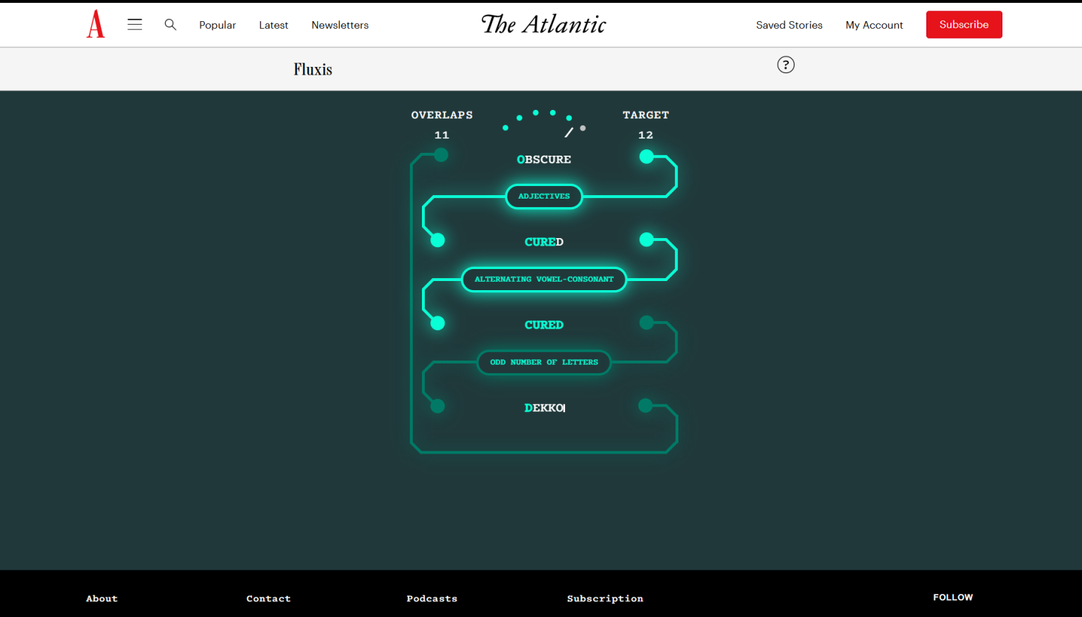 The Atlantic Games Answers for Today (January 19, 2026)