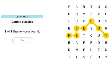NYT Strands (Canine classics) Hints and Answers for Today (January 27 ...