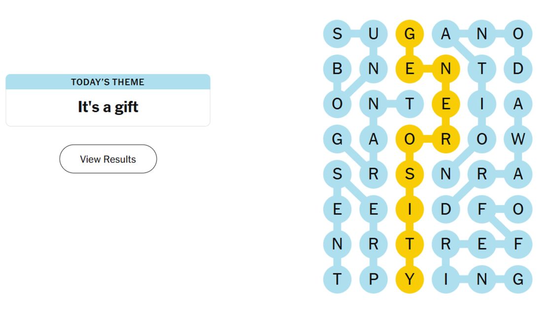 NYT Strands: (It's a gift) Hints and Answers for Today (February 1, 2026)