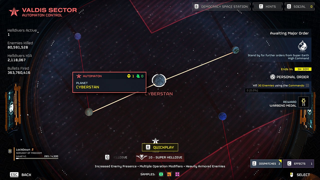 Helldivers 2 Cyberstan Major Order Incoming, as Super Earth Prepares to ...