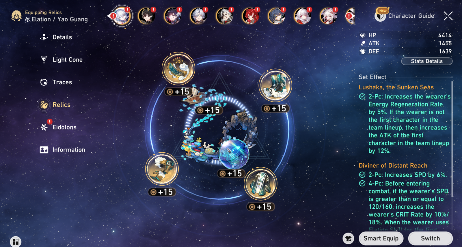 Best Yao Guang Build in Honkai Star Rail 4.0 (Best Light Cones, Relics ...