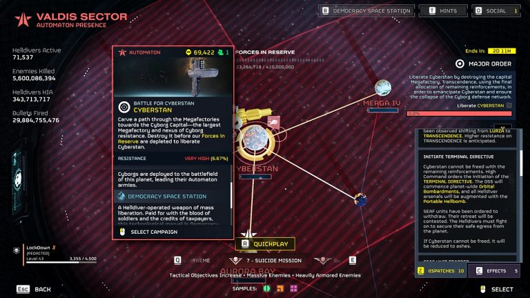 Helldivers 2 Major Order Update: Super Earth Initiates Operation ...