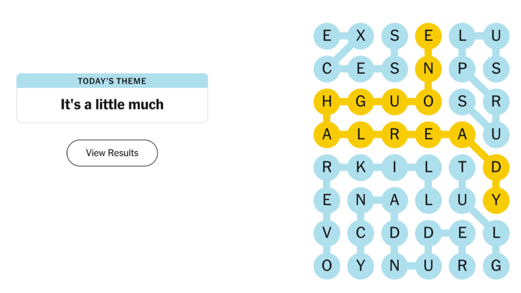 NYT Strands: (It’s a Little Much) Hints and Answers for Today (February ...