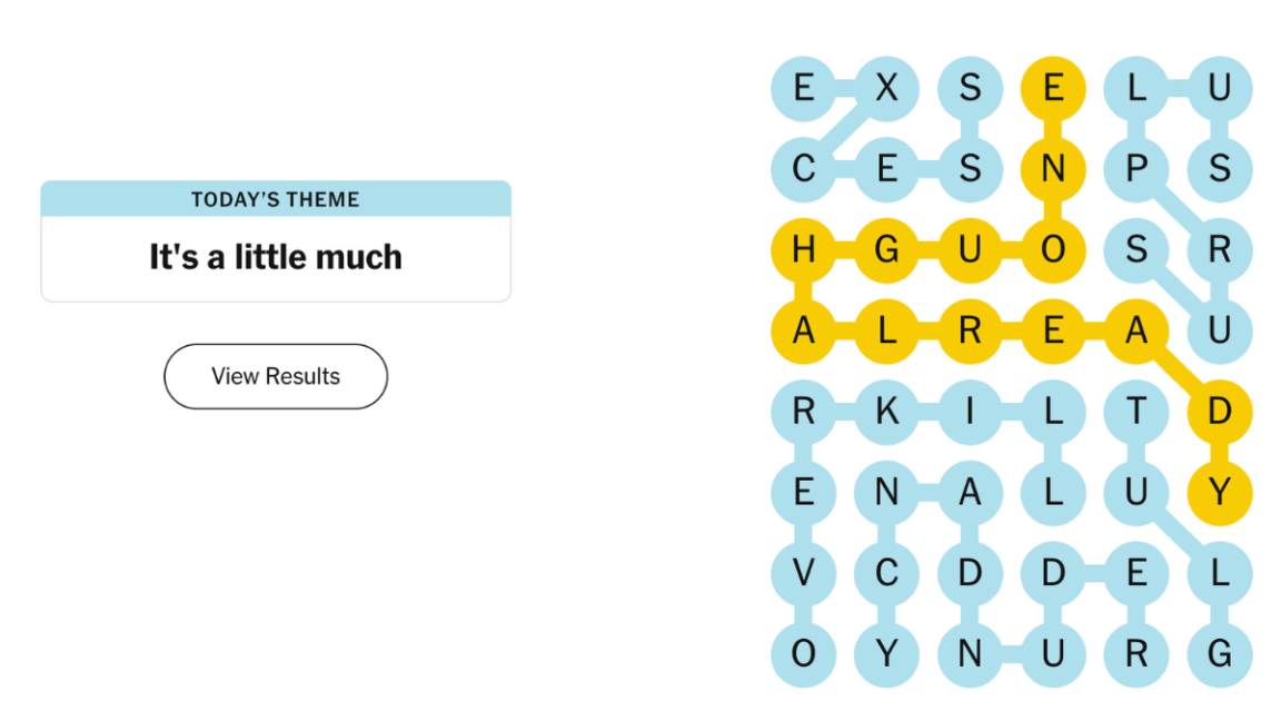 NYT Strands: (It’s a Little Much) Hints and Answers for Today (February ...